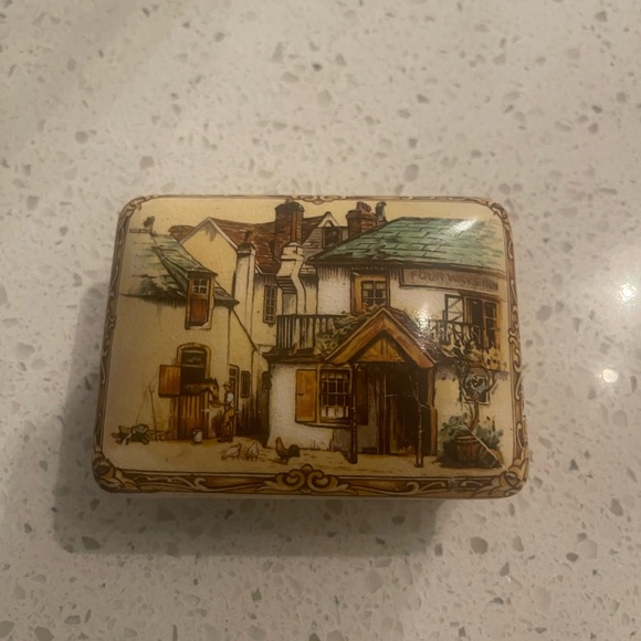 Accents | Vintage Antique Porcelain Lancaster Trinket Box By Hanley ...